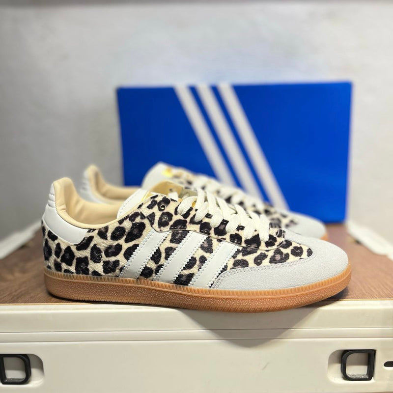 Adidas Samba leopard - lashoesby