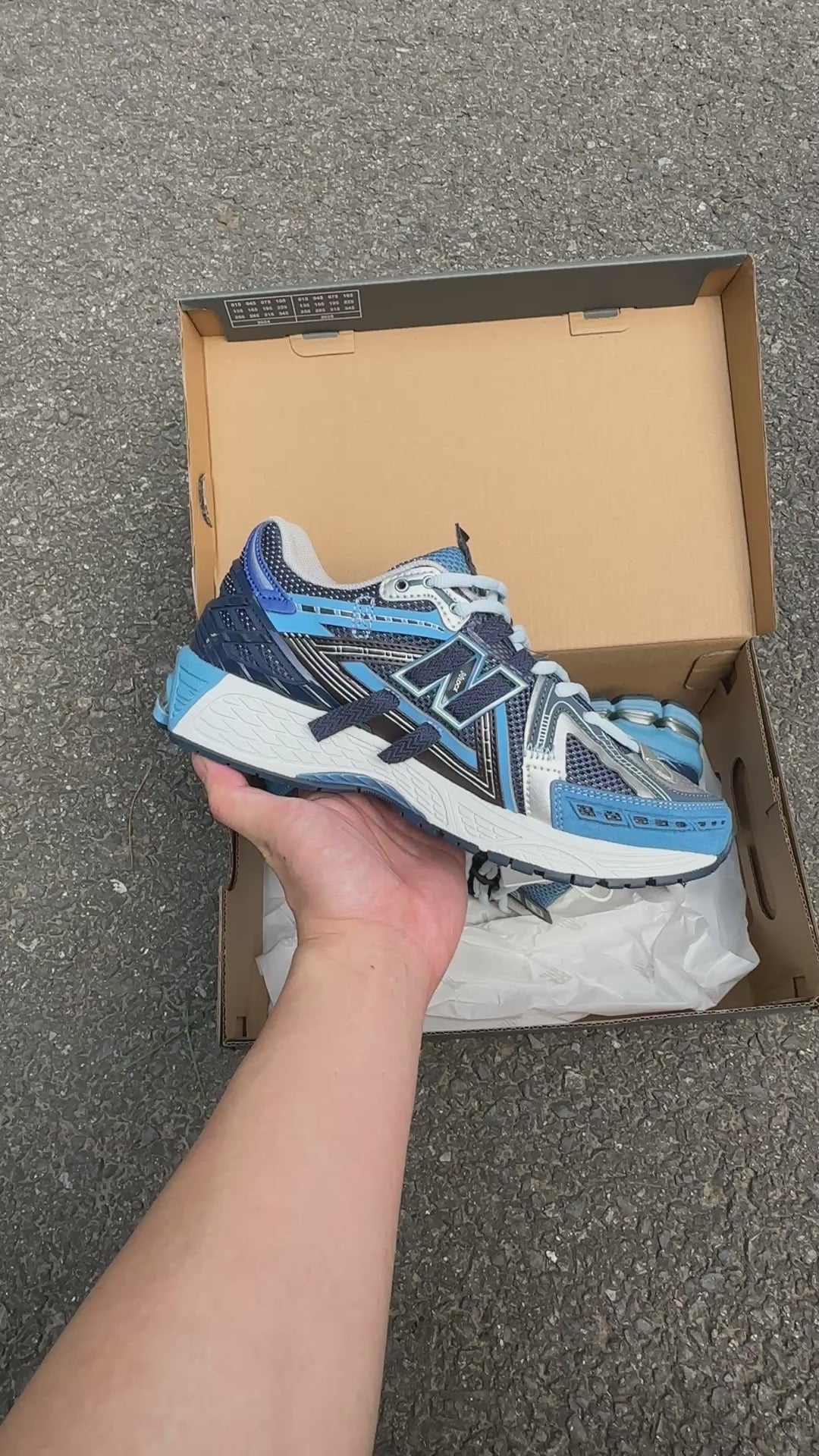 1906A New Balance Deep Blue | lashoesby